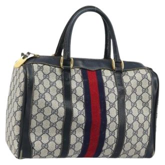 Gucci Pre-owned Vintage Hand Bag - - Pre-owned - Damen - Blau - ONE SIZE