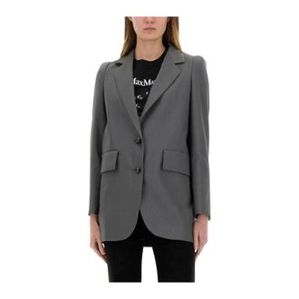 Max Mara Damen, Jacken, Grau, XSGr&ouml;&szlig;e