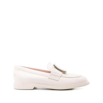 Roger Vivier Leder Loafer mit Schnalle - - Shoes - Damen - Beige - 35 EU