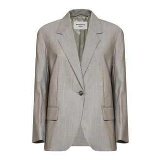 Max Mara Femme, Vestes, Beige, Taille: 38 FR Blazers