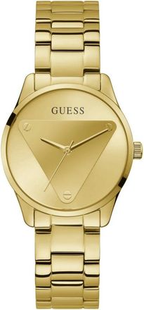 Guess Montre Emblem - Femme - Accessoires - Jaune - Taille: ONE Size