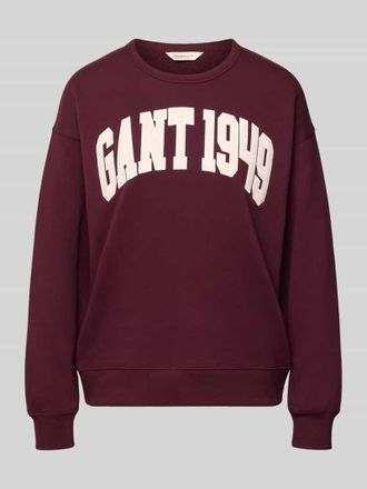 GANT Relaxed Fit Sweatshirt aus reiner Baumwolle