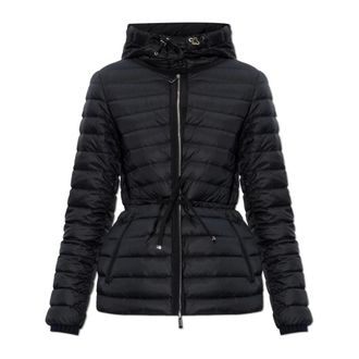 Moncler Femme, Vestes, Noir, Taille: 44 FR Raie Down Jacket