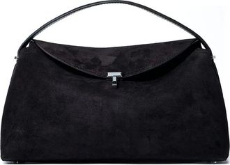 Toteme Femme, Sacs, Brun, Taille: ONE Size T-Lock Top Handle Bag