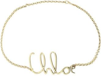 Chlo&eacute; Kettenmuster Monogrammg&uuml;rtel - - Accessories - Damen - Gelb - ONE SIZE