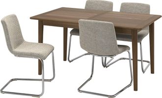 IKEA SKANSN&Auml;S / LUSTEBO Tisch und 4 St&uuml;hle