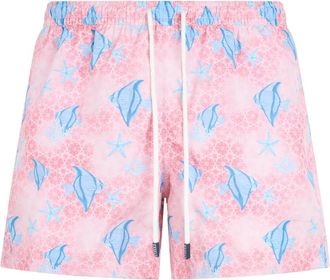 Fedeli Homme, Maillots de bain, Rose, Taille: S Madeira Swim Shorts