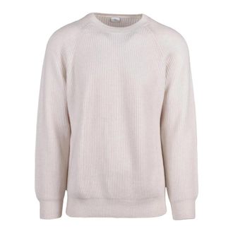 Eleventy Rippstrickpullover - - Knitwear - Herren - Beige - S