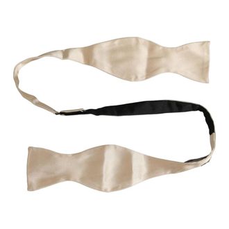 Dolce & Gabbana Papillon Fliege - - Accessories - Herren - Beige - ONE SIZE