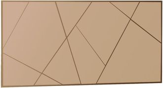 Habitat et Jardin Miroir en bois Orezo - 120 x 60 cm - Bronze
