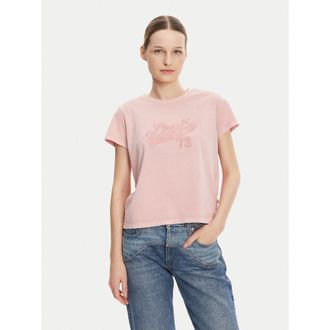 Levi's T-Shirt Graphic A8804-0039 Rosa Boxy Fit