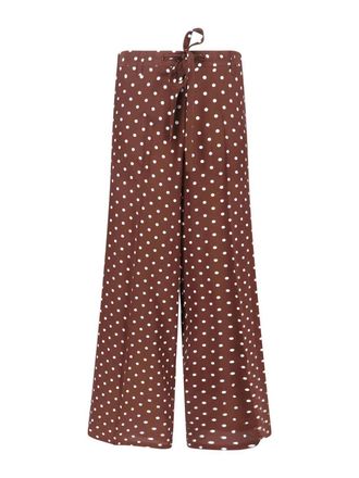 P.A.R.O.S.H. P. A.R. O.S. H. Pantalons D&eacute;contract&eacute;s - Marron
