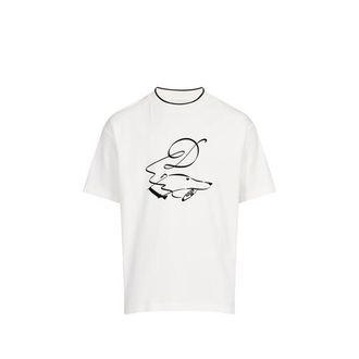 Dr&ocirc;le de Monsieur Tee-shirt en coton