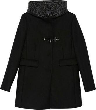 Fay Damen, M&auml;ntel, Schwarzk, MGr&ouml;&szlig;e