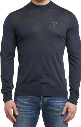 A|X Armani Exchange Homme, Pulls, Bleu, Taille: S Armani Exchange Sweaters