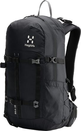 Hagl&ouml;fs B&auml;ck 28 Schwarz - Leichter Schlichter Wanderrucksack, 28l, Gr&ouml;&szlig;e 28l - Farbe True Black