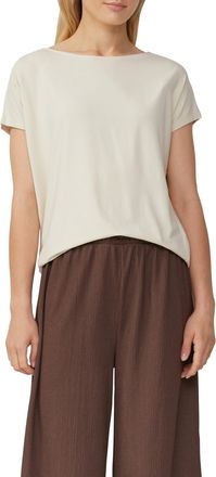 s.Oliver Flie&szlig;endes Jersey-Shirt mit &uuml;berschnittenen Schultern