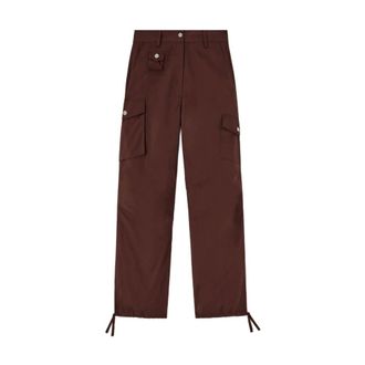 Ganni Damen, Hosen, Braun, SGr&ouml;&szlig;e