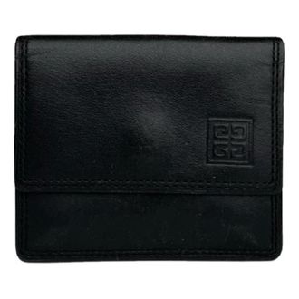 Givenchy Portefeuille en cuir Pre-owned - Femme - Pre-owned - Noir - Taille: ONE Size