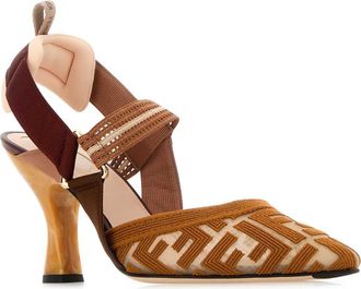Fendi Colibri Pump - Tan