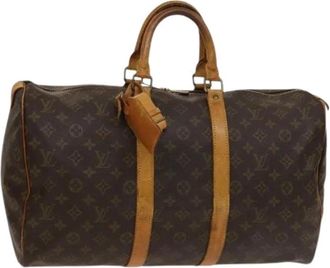 Louis Vuitton Pre-owned Toile sacs-louis-vuitton - Femme - Pre-owned - Brun - Taille: ONE Size