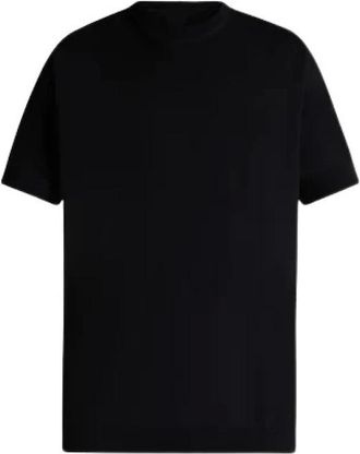low brand Homme, Tops, Noir, Taille: M T-shirt &agrave; col rond &agrave; panneaux