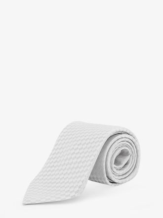 Tom Ford Silk tie with geometric pattern - TOM FORD - gender_Man
