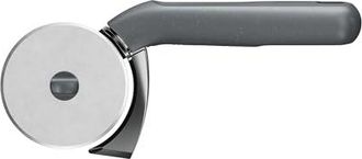 Zyliss Pizza- und Geb&auml;ckschneider, Pizzarad aus Edelstahl, Teigschneider mit Klingenschutz, abnehmbares Rad f&uuml;r einfache Reinigung, sp&uuml;lmaschinengeeignet