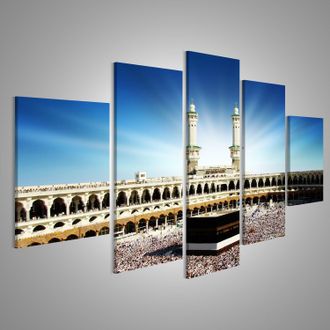 Islandburner Bild auf Leinwand Kaaba Mekka Saudi Arabien Bilder Wandbilder Poster