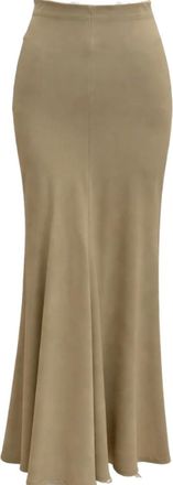 Simona Corsellini Femme, Jupes, Beige, Taille: 44 FR Maxi Skirt