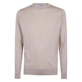 John Smedley Round-Neck Strickwaren - - Knitwear - Herren - Beige - XL