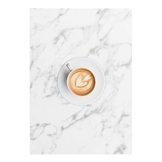 Cabilock 1st&uuml;ck Platzmatte Im Marmor-Stil Hitzebest&auml;ndig Abwaschbar Tischschutz F&uuml;r Essbereich F&uuml;r Zuhause Und Restaurants Wei&szlig;