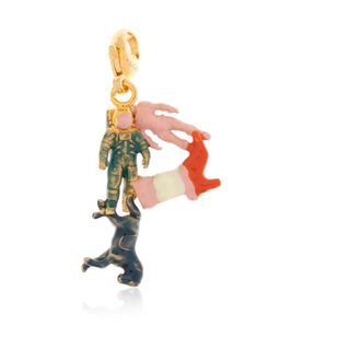 Marni Anh&auml;nger mit dem Buchstaben P - - Accessories - Damen - Mehrfarbig - ONE SIZE