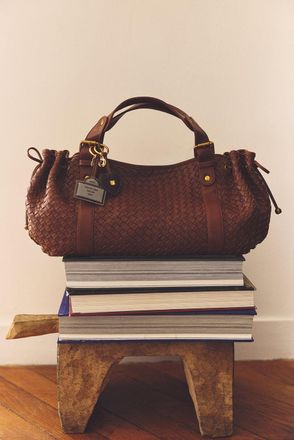 Gerard Darel Sac &agrave; main en cuir tress&eacute; - 24H