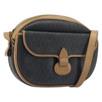 Dior Sac &agrave; bandouli&egrave;re en plastique Pre-owned - Femme - Pre-owned - Noir - Taille: ONE Size