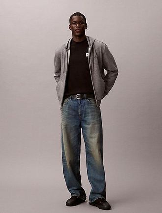 Calvin Klein Varsity-badge-t-shirt - Black - Herren - XXL