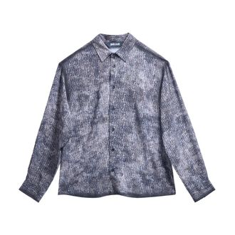 Just Cavalli Camicia Animal - - Shirts - Herren - Mehrfarbig - XL