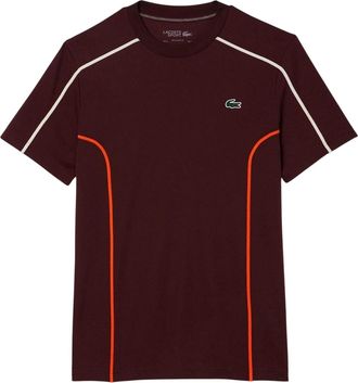 Lacoste T-Shirt f&uuml;r Herren, Extratrocken, Tennis, Regul&auml;r (Braun)