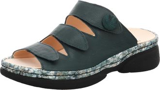 Think Damen Cambio Hausschuh, Petrol Kombi 7020, 40 EU Schmal