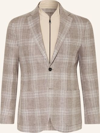 Corneliani Corneliani Sakko Slim Fit Mit Abnehmbarer Blende beige