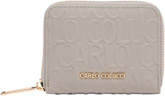 Carlo Colucci Femme, Accessoires, Gris, Taille: ONE Size Portefeuilles et porte-cartes