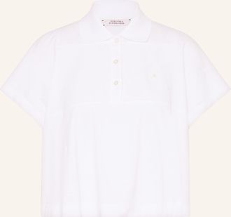Dorothee Schumacher Dorothee Schumacher Picqu&eacute;-Poloshirt Sporty Romance weiss