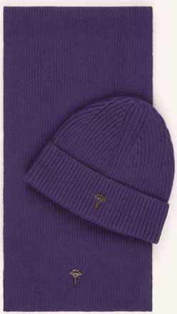 Joop Set Amante: Schal Und M&uuml;tze Mit Geschenkbox lila