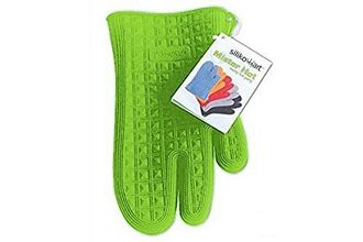 Silikomart Silikomart | Mister Hot Ofenhandschuh aus Silikon, Farbe Grün, Maße 250 x 168 mm