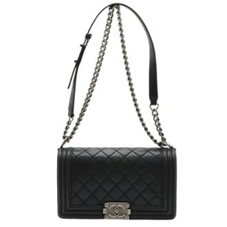 Chanel Pre-owned Sac bandouli&egrave;re Boy Wild Stitch Noir - Femme - Pre-owned - Noir - Taille: ONE Size