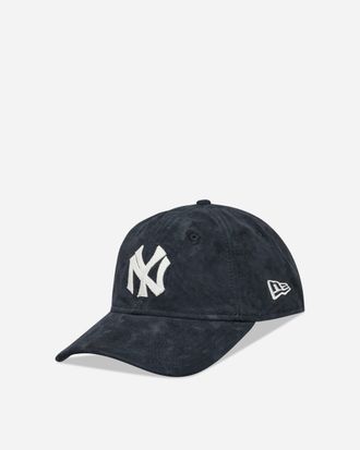 New Era New York Yankees MLB Suede 9TWENTY Adjustable Cap Navy