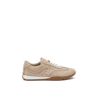 Frau Femme, Chaussures, Beige, Taille: 40 EU CrossHybrid Suede Baskets