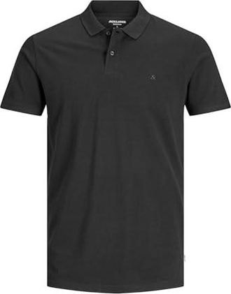 Jack & Jones Jack & Jones Homme Jjebasic Noos Polo, Noir (Black Detail: Slim Fit), S EU