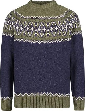 Barbour Herren Pullover blau meliert