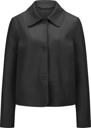 Milestone Femme, Vestes, Noir, Taille: 40 FR Lederjacke MSCanna